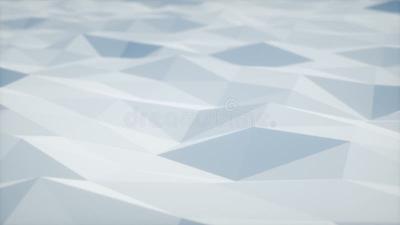 Polygons Waves Perfect Seamless Loop of Slowmotion Polygon Waves Stock ...
