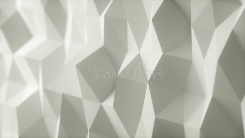 Polygons Waves Perfect Seamless Loop of Slowmotion Polygon Waves Stock ...