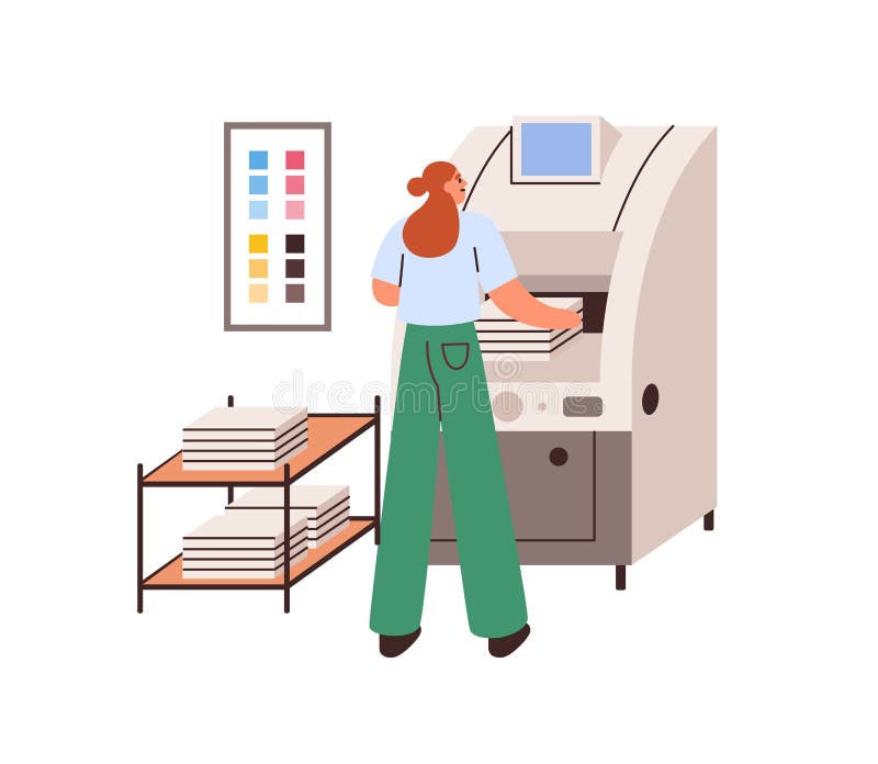 Woman Publishing Cartoon Stock Illustrations – 240 Woman Publishing ...