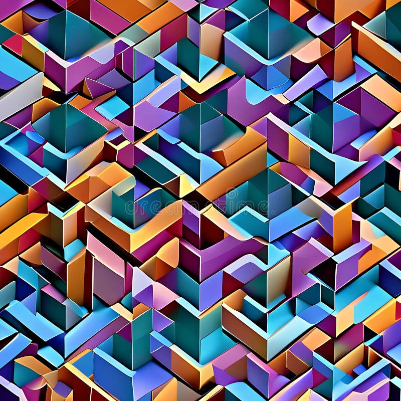Polyhedral Patterns: an Image of a Geometric Pattern Created with ...