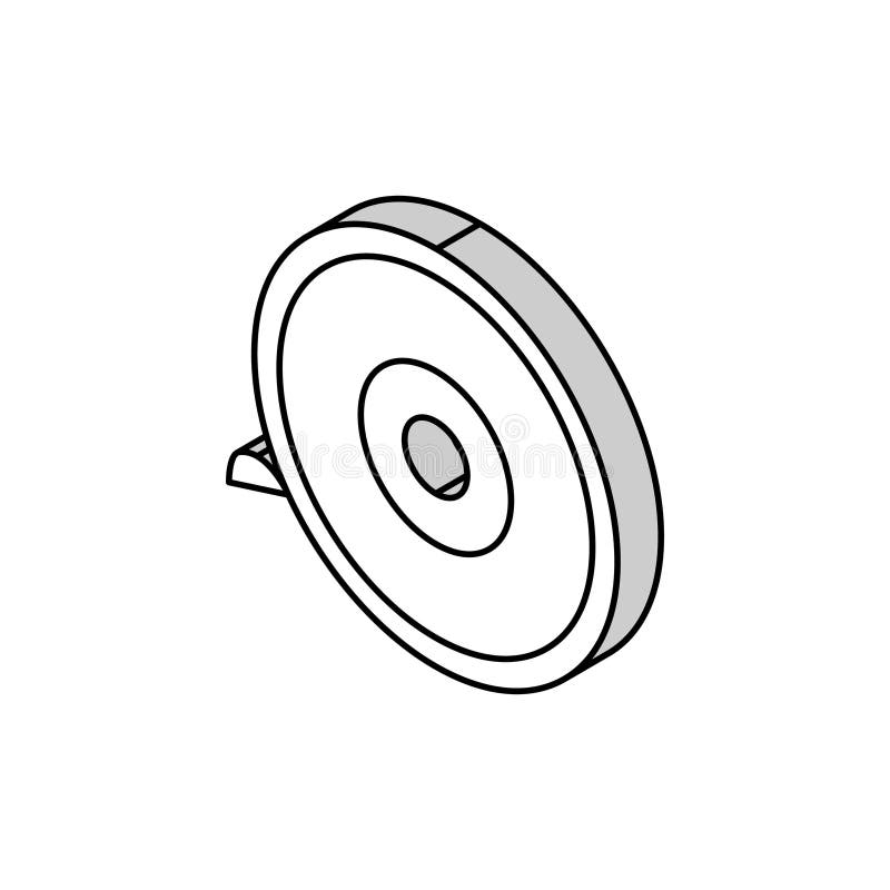 Polylactic Acid Pla Thermoplastic Isometric Icon Vector Illustration ...