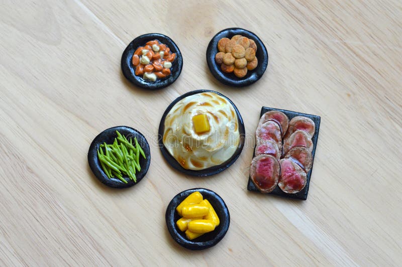 Polymer Clay Food stock photo. Image of dishes, fake - 74211282