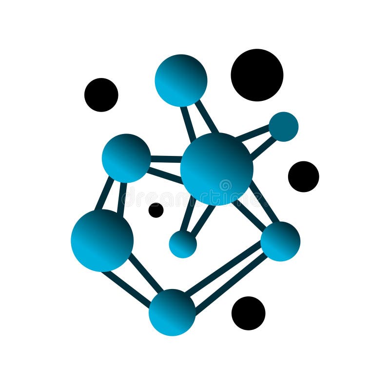 Polymer Design Illustration Stock Vector - Illustration of chemical ...