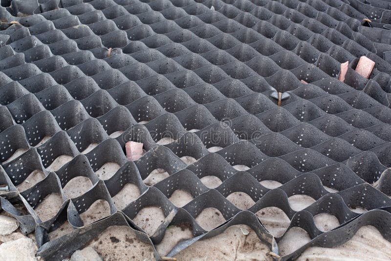 Polymer Geogrid for Filled with Soil. Strengthening of Sandy Slopes ...