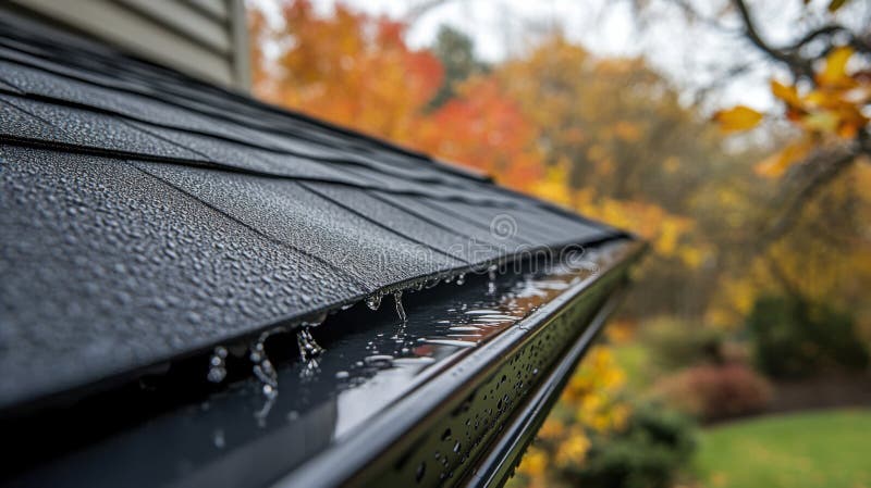 Polymer Gutter in Action an Image Depicting a Polymer Stock Photo ...