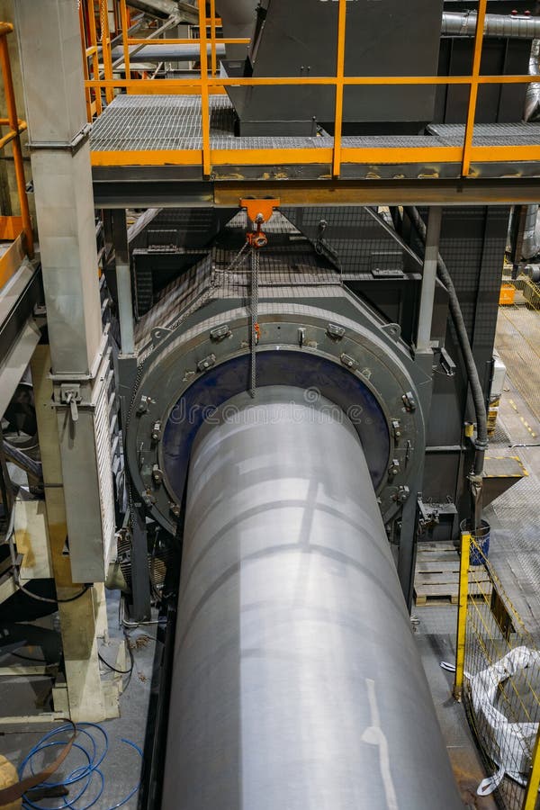 Polymer Pipe Coating Machinery Stock Photo - Image of engineering ...