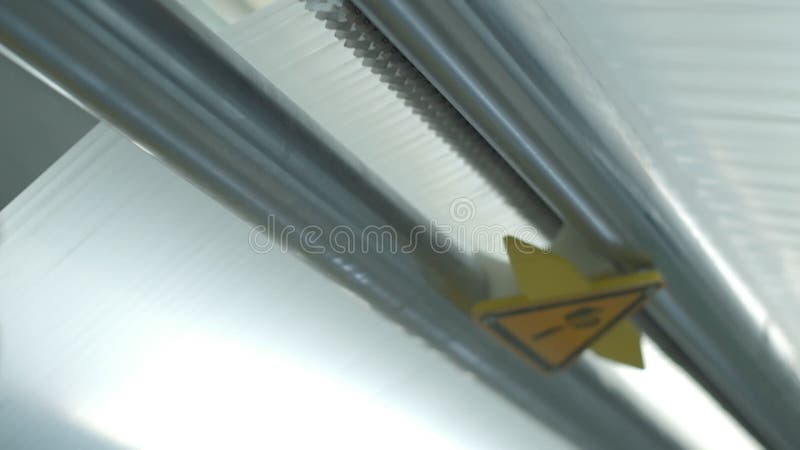 Polymer Thread Making Machine in Action Stock Video - Video of ...