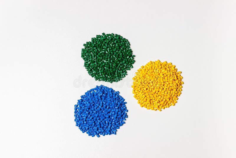 Polymeric Dye. Colorant for Plastics. Pigment in the Granules. Stock ...