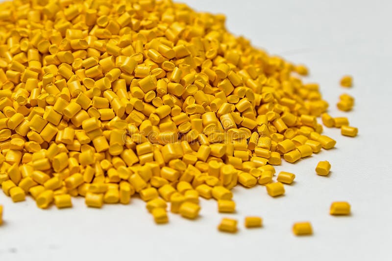 Polymeric Dye. Colorant for Plastics. Pigment in the Granules. Stock ...
