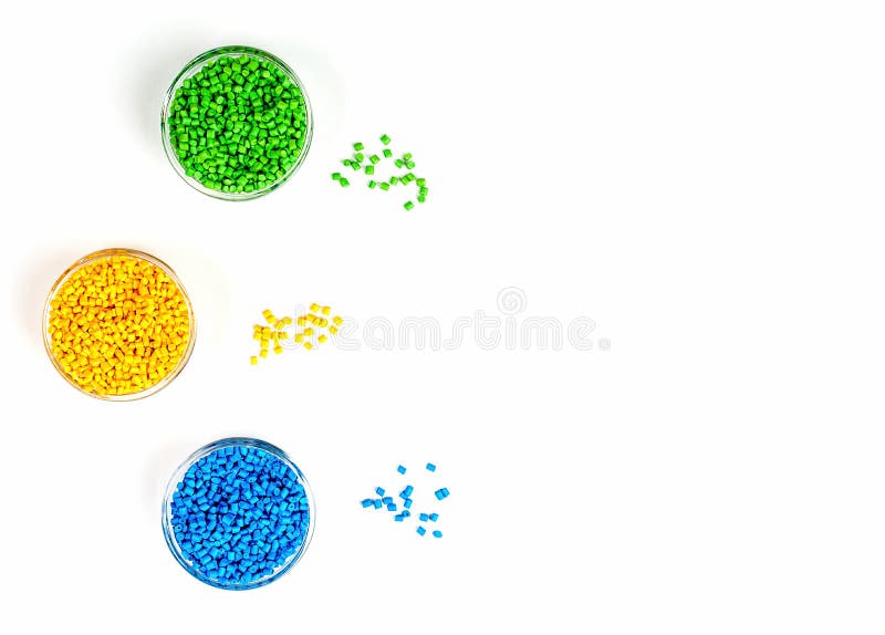 Polymeric Dye. Plastic Pellets. Colorant for Plastics Stock Image ...