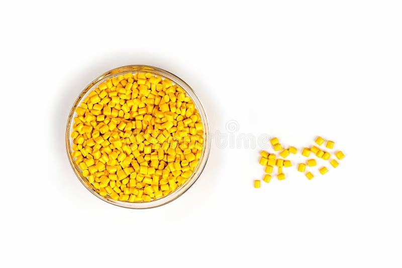 Polymeric Dye. Plastic Pellets. Colorant for Plastics Stock Photo ...