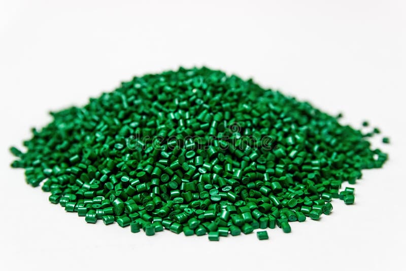 Polymeric Dye. Plastic Pellets. Pigment in the Granules. Stock Photo ...