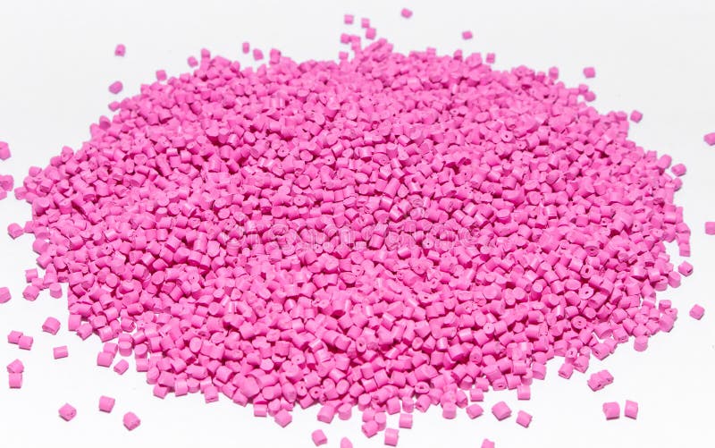 Polymeric Dye for Plastics. Pigment in the Granules Stock Photo - Image ...