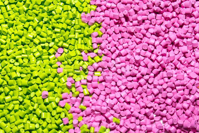 Polymeric Dye for Plastics. Pigment in the Granules Stock Photo - Image ...