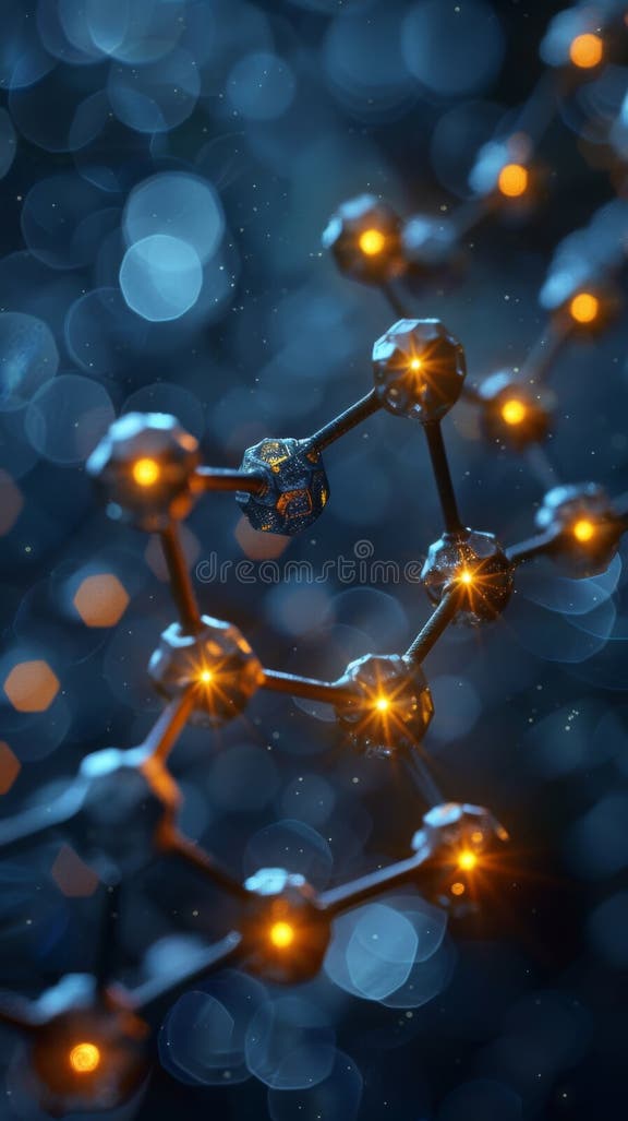 Polymerization Process for Polypropylene, Detailed 3D Rendering of ...