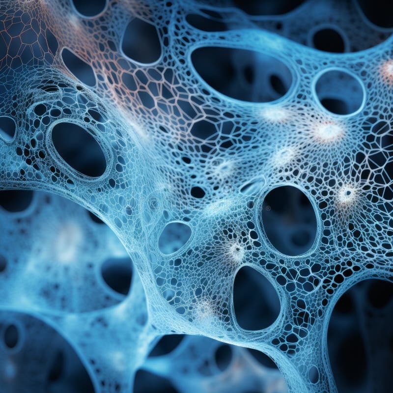 Biomimicry-inspired Technology Background with Lace Patterns and ...