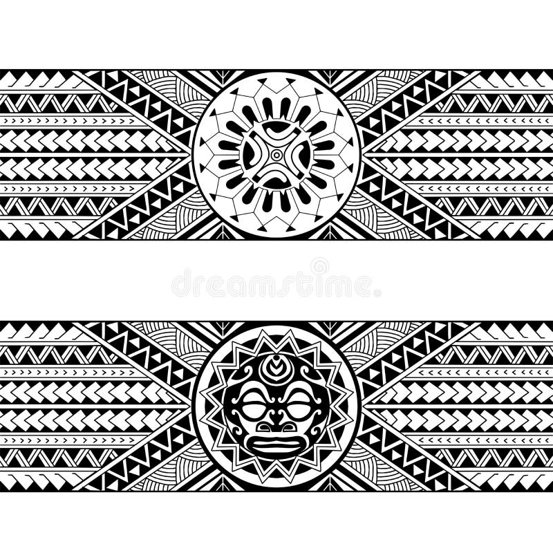 Polynesian Tribal Tattoo Designs, Polynesian Armband or Forearm Make a ...