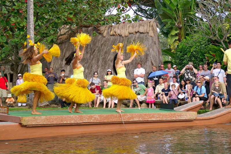 Polynesian Cultural Center editorial stock photo. Image of grass - 12572938