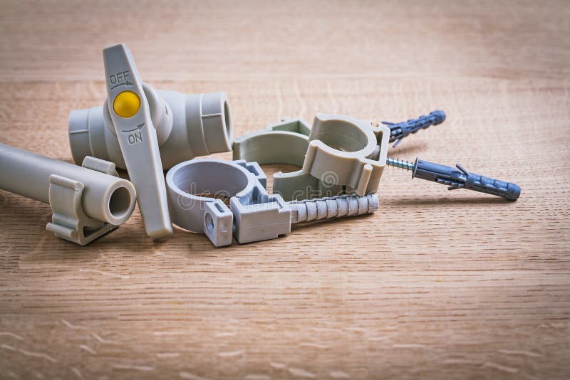 Polypropylene Fixators Pipe Clips Water Stock Photos - Free & Royalty ...