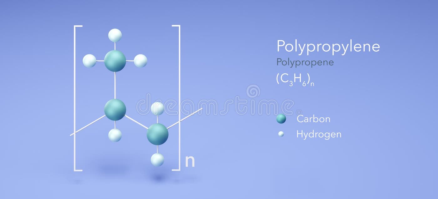 Polypropylene Structure Formula Stock Illustrations – 55 Polypropylene ...