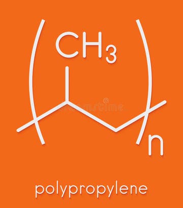 Polypropylene Structure Stock Illustrations – 203 Polypropylene ...