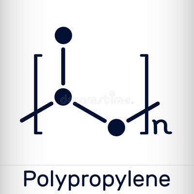 Polypropylene (PP), Polypropene Molecule. it is Thermoplastic Polymer ...