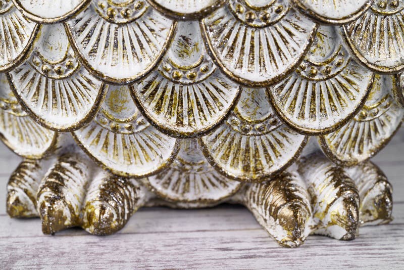 Polystone Resin Statue of Owl Feathers. Close Up Macro Shot Stock Image ...
