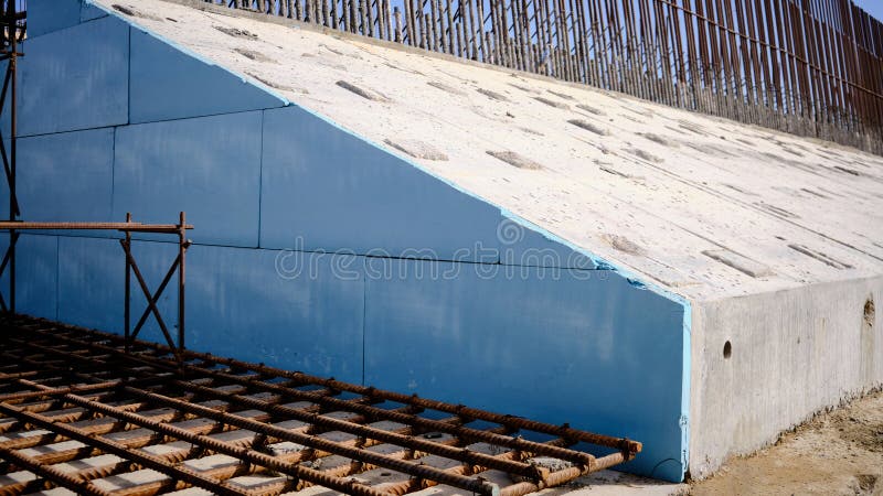 Polystyrene Foam Insulation Stock Photo - Image of metal, castinplace ...