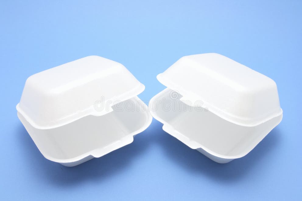 Polystyrene Food Boxes stock image. Image of objects, boxes - 8501773
