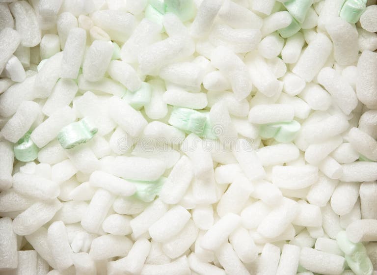 Polystyrene packing pieces stock image. Image of piece - 53921627
