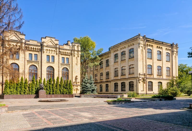 Polytechnic Institute of Kiev Stock Photo - Image of campus ...