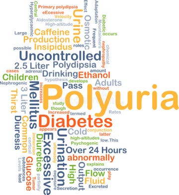 Polyuria Background Concept Stock Illustration - Illustration of ...