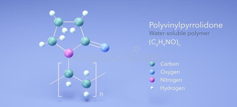 Polyvinylpyrrolidone PVP, Povidone, Polyvidone Polymer, Chemical ...