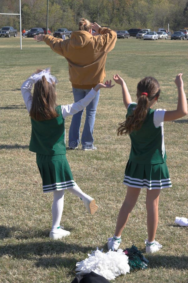 Cheerleader Feet Pose
