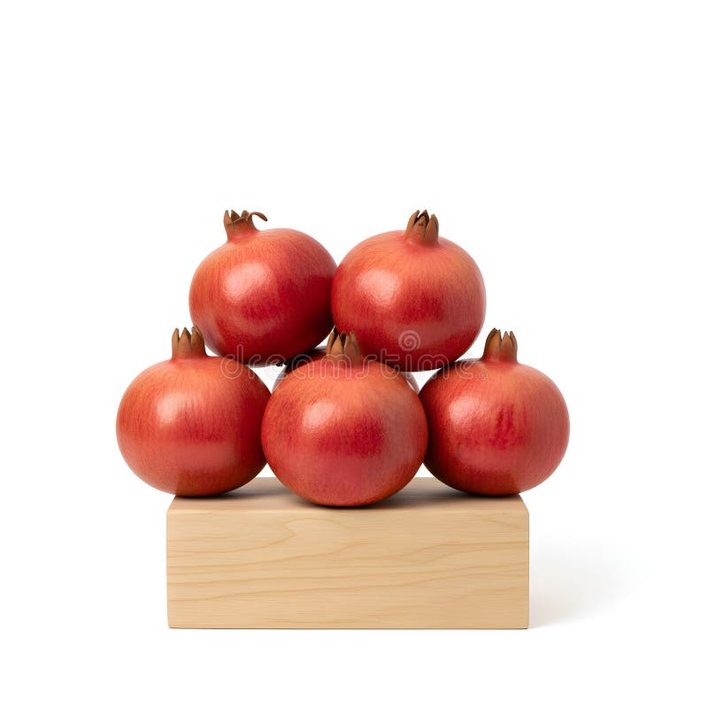 Pomegranate Fruit Five Pyramid Stock Illustrations – 3 Pomegranate ...