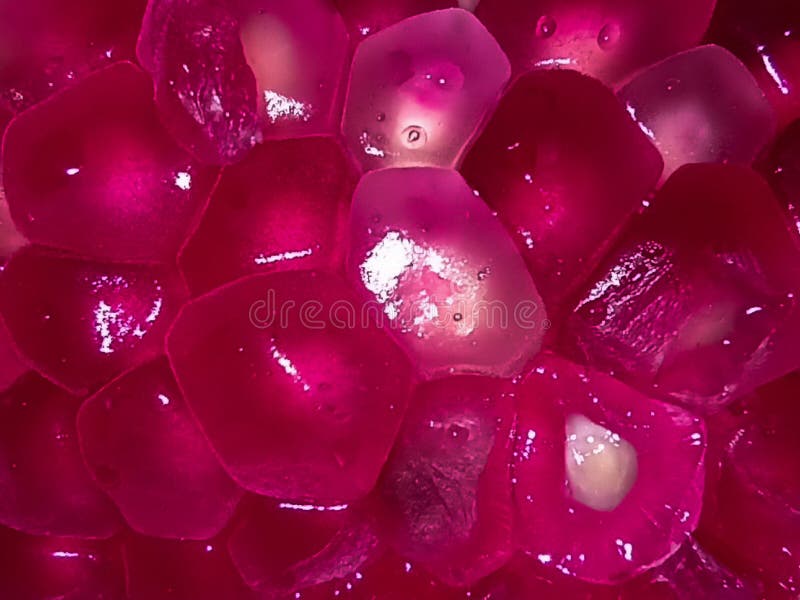 Pomegranate fruit granules stock image. Image of violet - 259647311