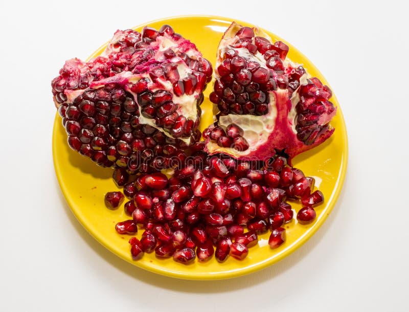 Pomegranate stock photo. Image of tropical, natural, seeds - 48379398
