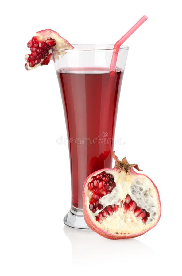 Splash of Pomegranate Juice Stock Image - Image of healthy, tropical ...