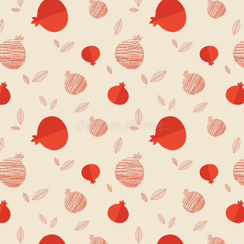 Pattern for Rosh Hashanah stock vector. Illustration of happy - 25965082