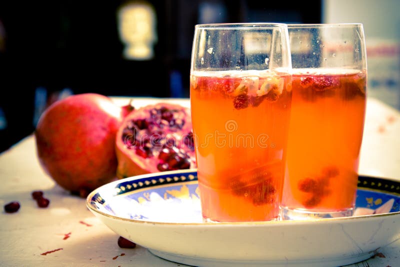 Pomegranate Spritzer stock photo. Image of drink, healthy - 20328218
