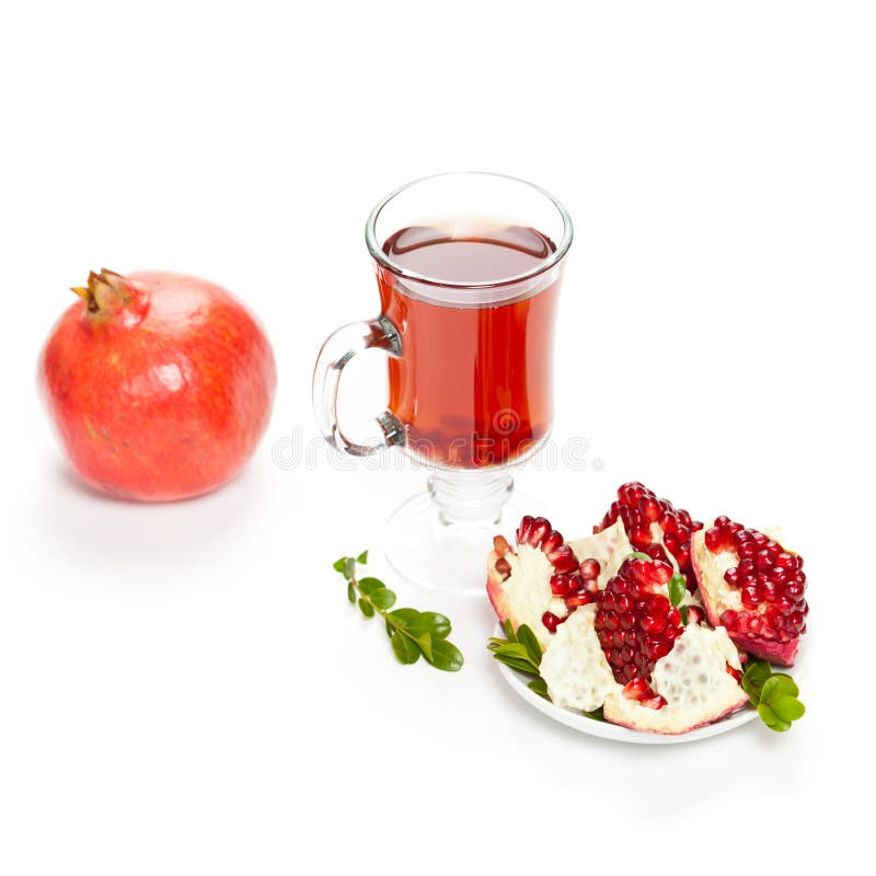 Pomegranate tea stock photo. Image of holiday, berries - 35367154
