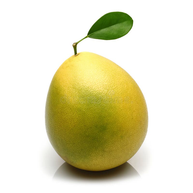 Pomelo Fruit Halved on White Background Stock Photo - Image of healthy ...