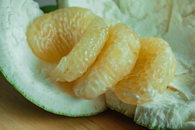 Pomelo or Grapefruit. Fresh and Tasty Tropical Fruit. Stock Photo ...