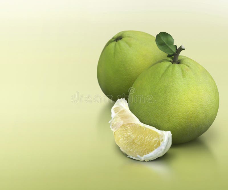Pomelo on green solid stock photo. Image of fruit, natural - 86002882
