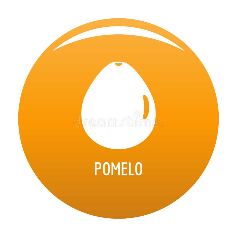 Pomelo Simple Icon. Vegan Logo Template. Minimalism Style Vector ...