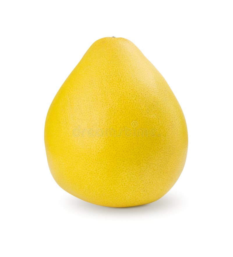 Pomelo Isolated Ripe Fruit on White Background Stock Photo - Image of ...