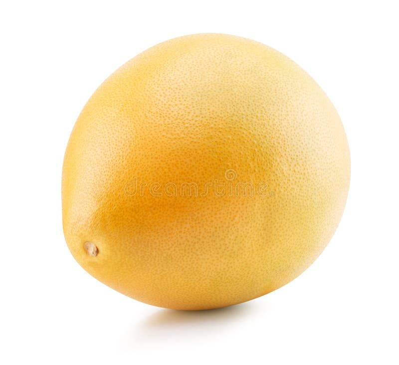 Pomelo Isolated on a White Background Stock Image - Image of fresh ...