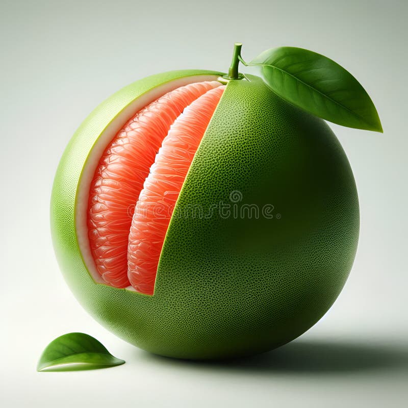 Pomelo Perfection: Freshness in Every Bite, Isolate Image, Generative ...
