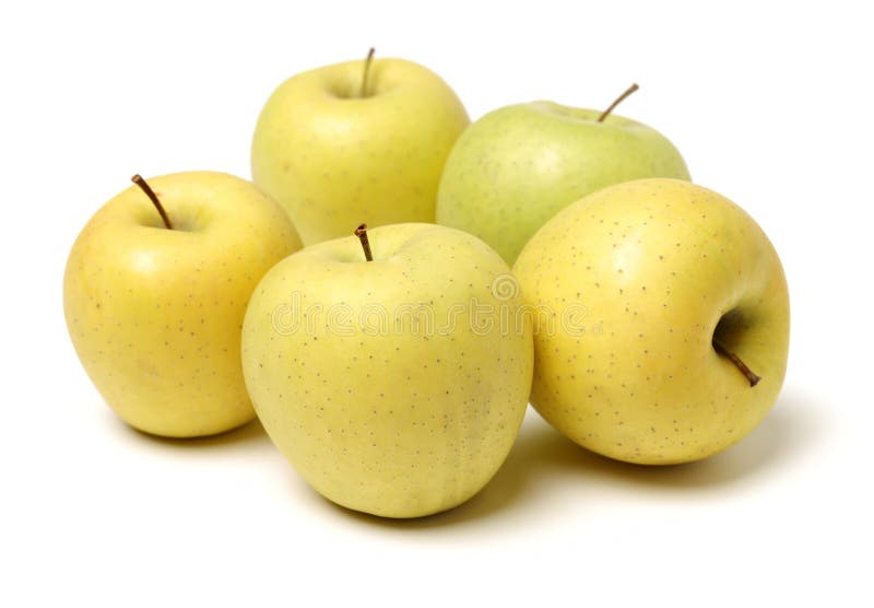 Pomme jaune image stock. Image du partie, centrale, ingrédient - 34942905