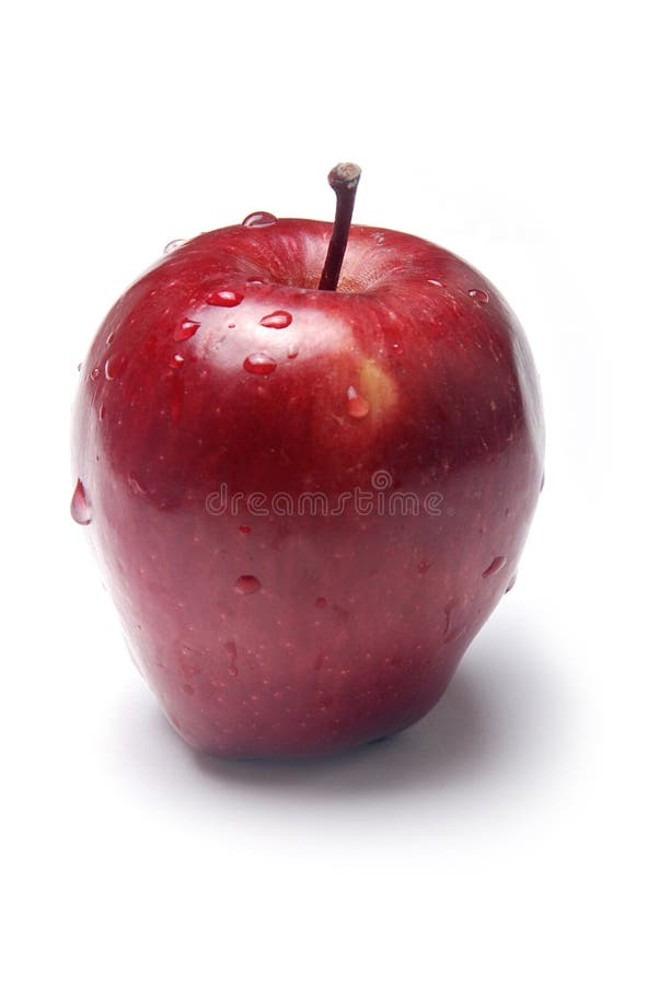 Rouge de pomme image stock. Image du nourriture, médecine - 10067525